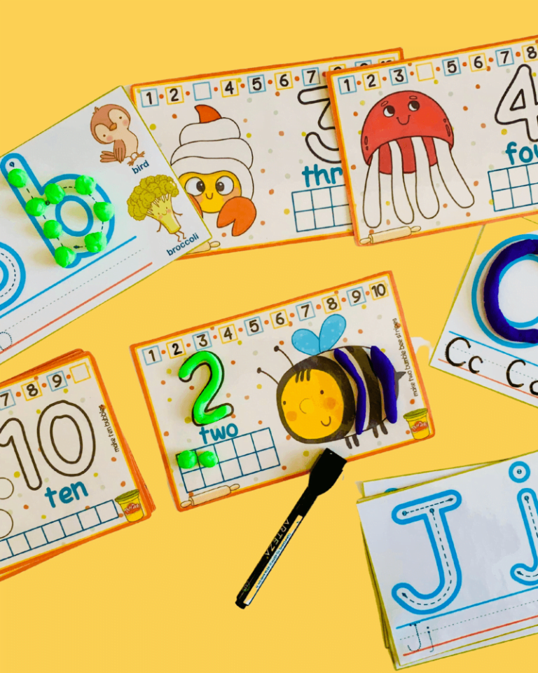 Fine Motor Skills Activities with Playdough Kit for Toddler