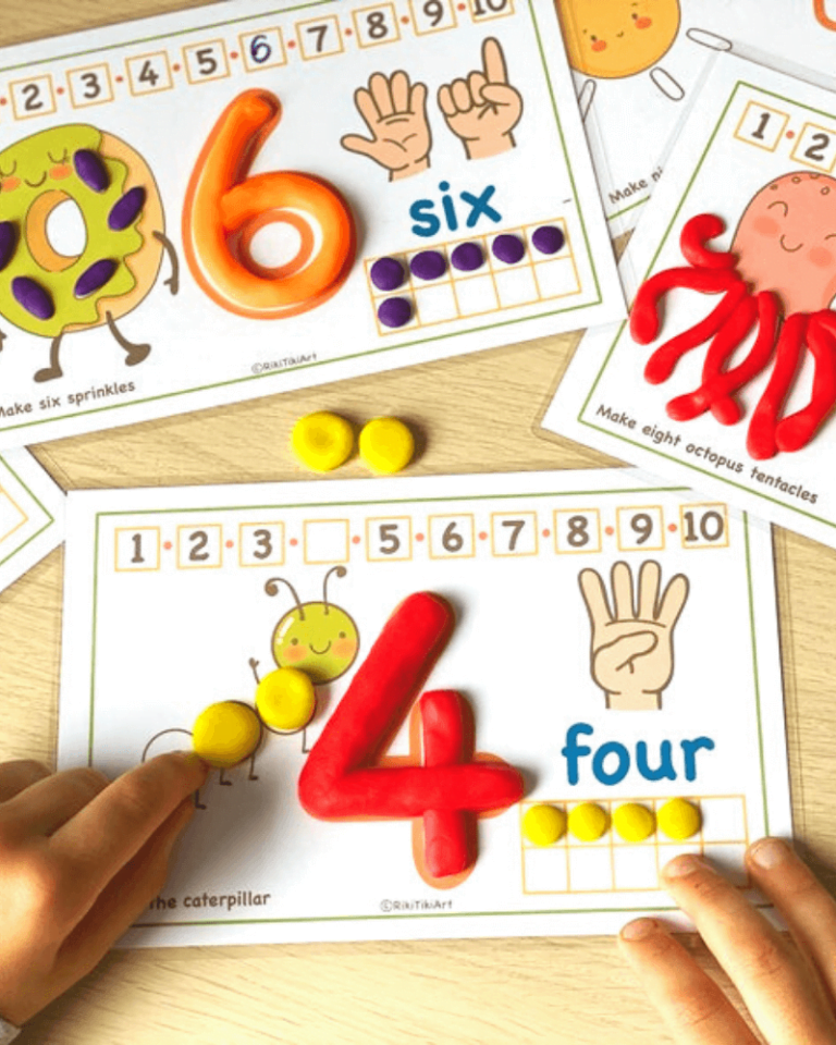 Fine Motor Skills Activities with Playdough Kit for Toddler