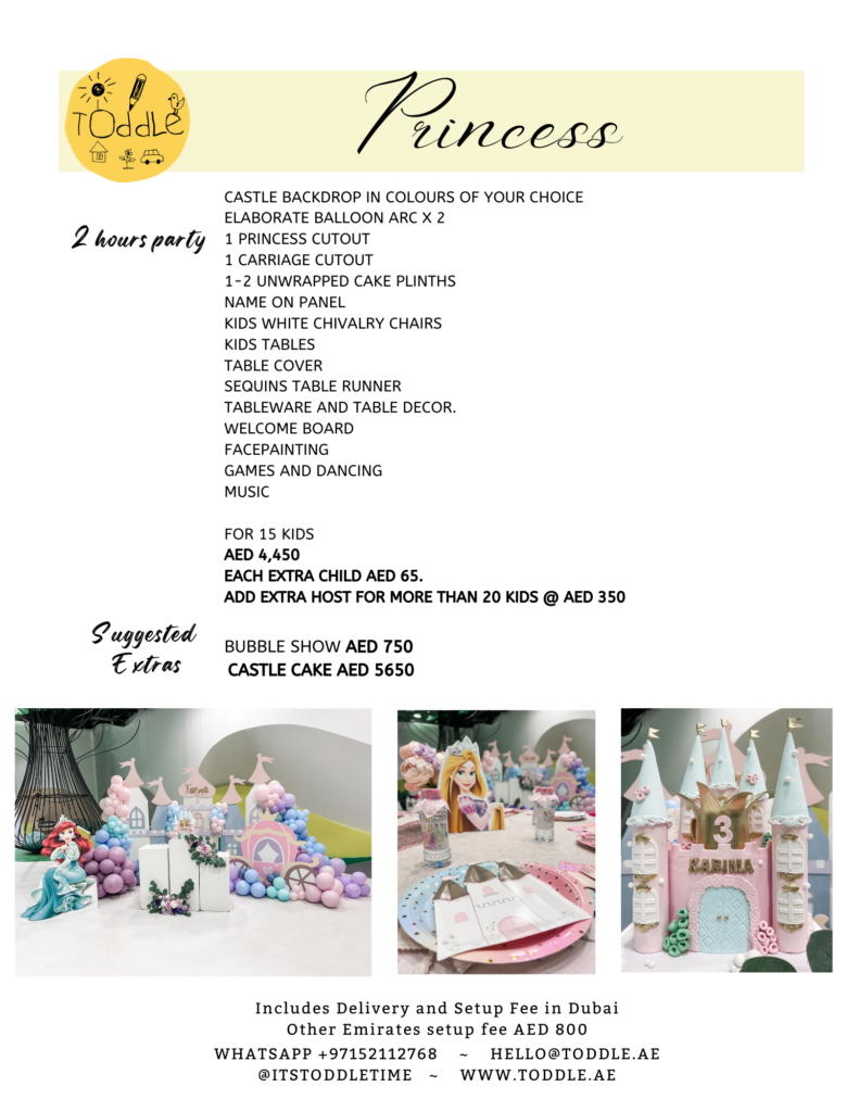 KIDS PARTY PACKAGES - Toddle