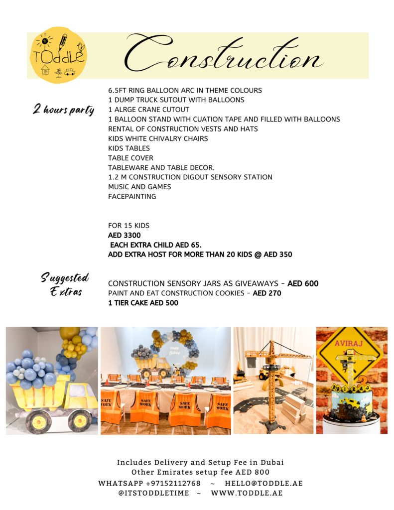 KIDS PARTY PACKAGES - Toddle